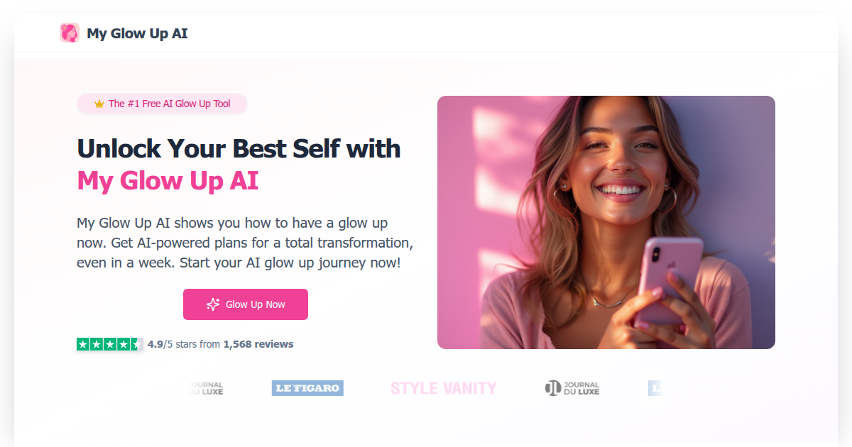 My Glow Up AI | Get a Glow Up NOW